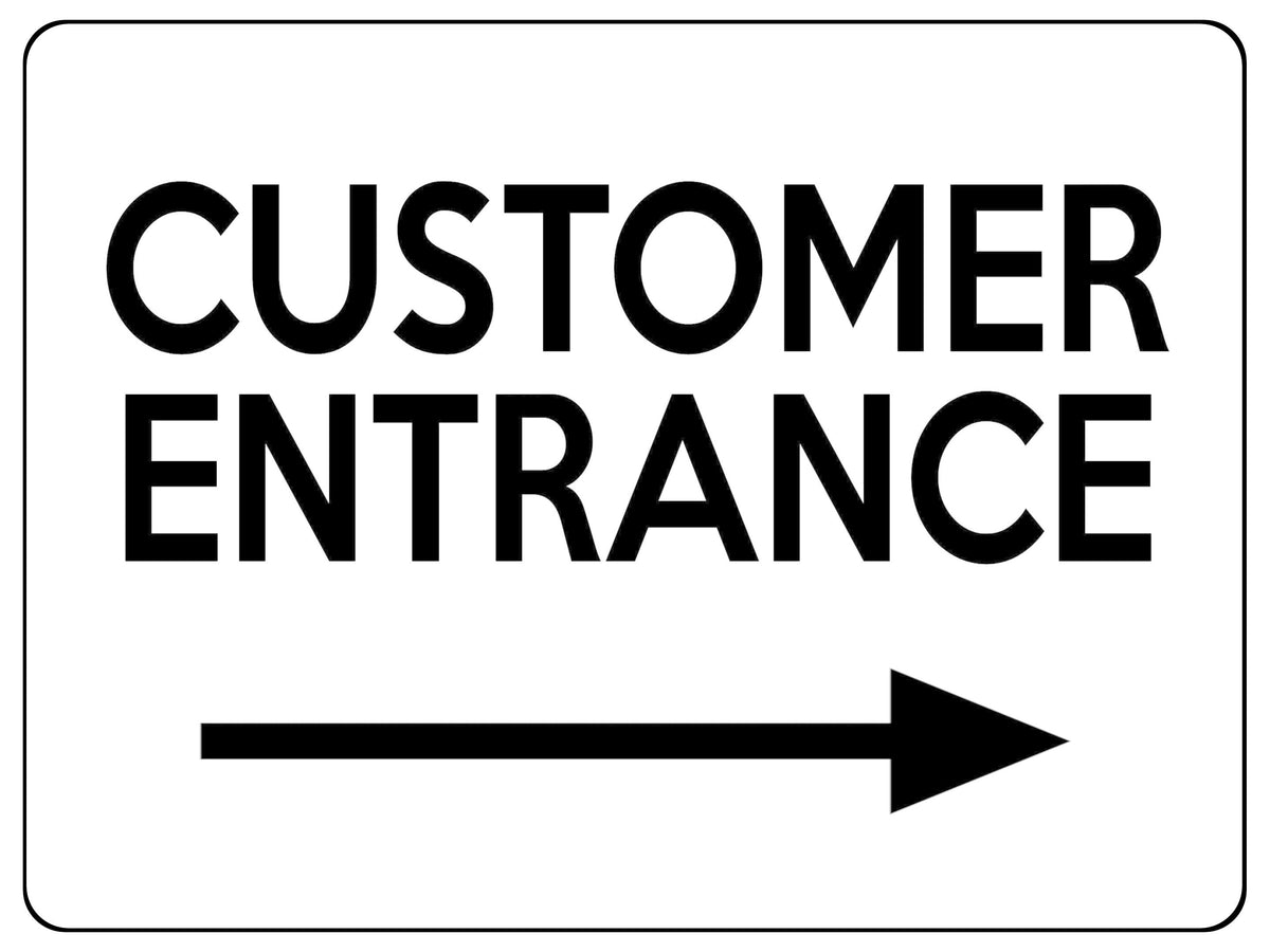 2310 Customer Entrance Right Door Wall Shop Office Metal Aluminium Pla ...